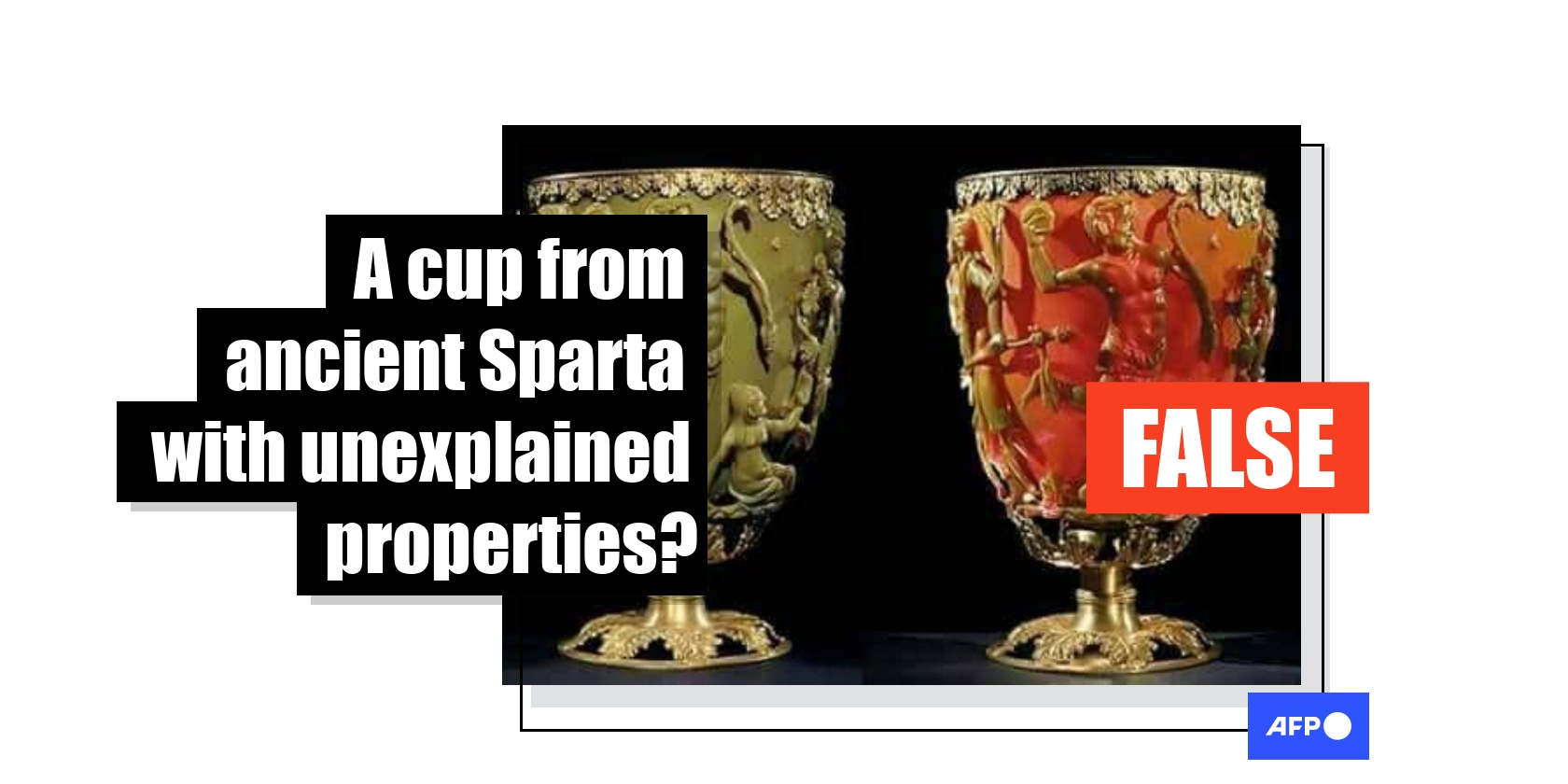 This artefact does not come from Sparta and the technology behind it ...