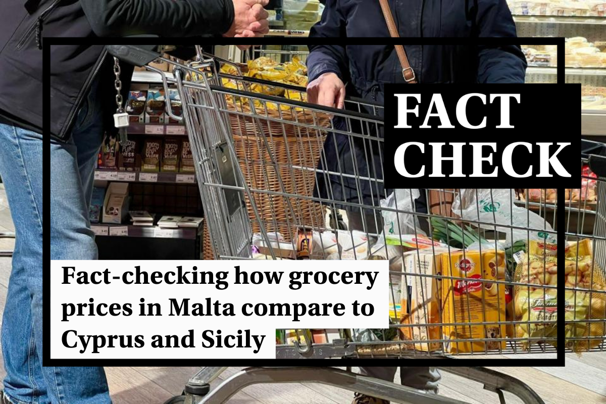 Fact-check Malta: How do grocery prices in Malta compare to Sicily and Cyprus? - MEDDMO
