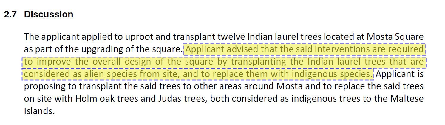 Fact-check Malta: Are Ficus trees in Mosta 'alien' or 'invasive'? - MEDDMO